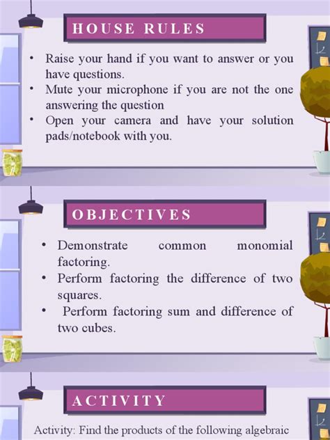 Mathematics 8 Factoring Techniques Pdf Factorization Polynomial