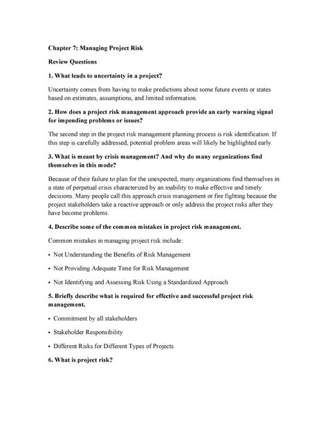 Selected Solutions Chapter 07 Warning Tt Undefined Function 32 Chapter 7 Managing Project