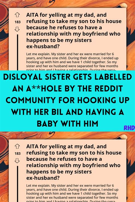 Disloyal Sister Gets Labelled An A Hole By The Reddit Community For