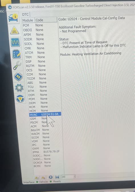 HVAC Module Programming Error Page F Gen Ford F Tremor Raptor Forum