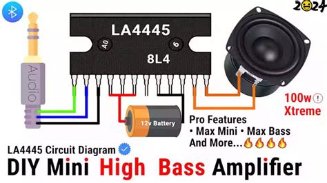 La4445 Ic Amplifier