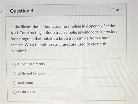 solved in the illustration of bootstrap resampling in