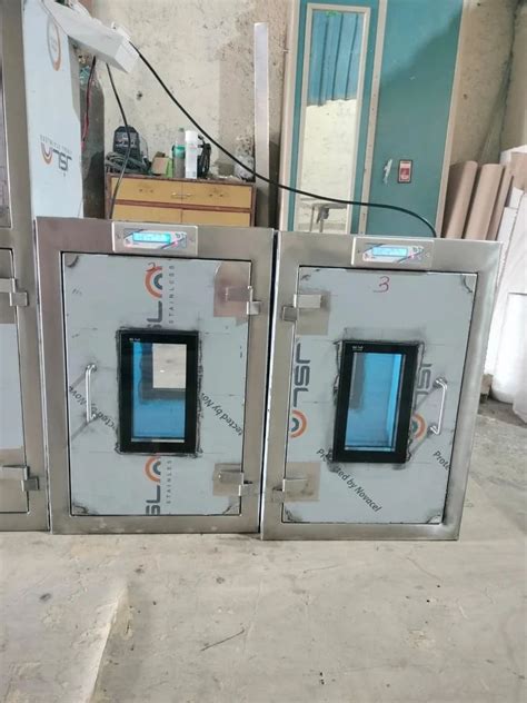 Rectangular Stainless Steel Static Pass Box For Hospital At ₹ 28000 Piece In Vasai