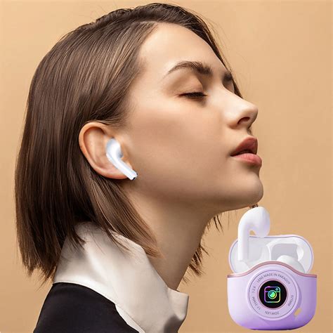 Skegnu Wireless Earbuds Bluetooth Bluetooth Headphones 10mm Ultra Thin Vibrating Film 5 3