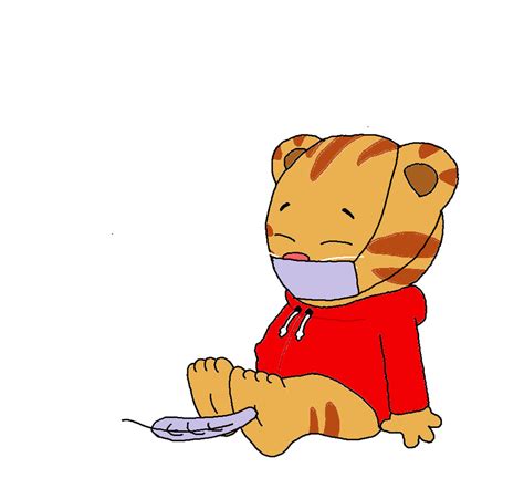 Daniel Tigers Toes Tickled Cringe By Deltajuxcubed On Deviantart