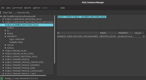Spring Hsqlexception Incompatible Data Types In Combination Stack