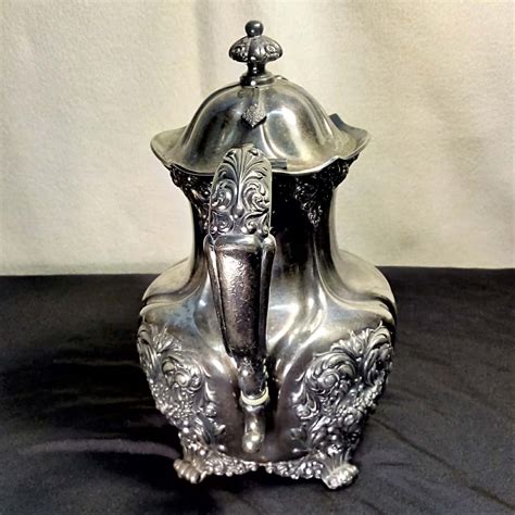 Antique Meriden B Company Silver Plated Teapots
