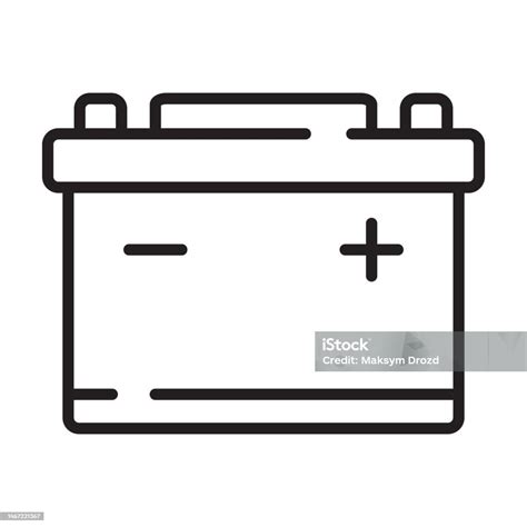 자동차 배터리 아이콘입니다 에너지 축전지 자동차 충전 기호 흰색 배경에 격리된 자동 배터리 기호입니다 벡터 그림입니다 0명에 대한 스톡 벡터 아트 및 기타 이미지 Istock