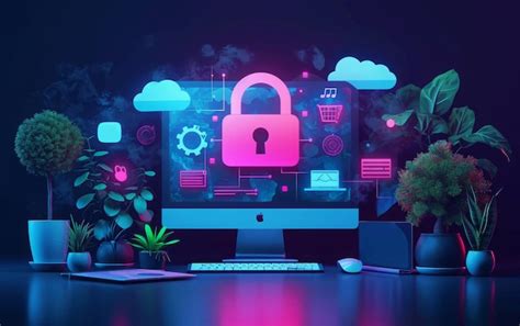 Premium Photo Cybersecurity Data Protection