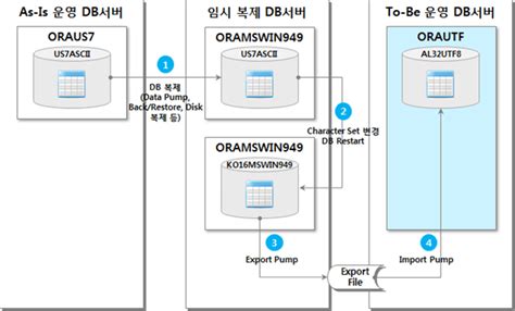 Oracle Character Set 변환8 6 사용자 구현 Character Set 변환 방법 1 생산성 Skill
