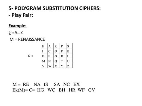 Ppt Lecture 3 Classical Cipher System Substitution Ciphers Powerpoint
