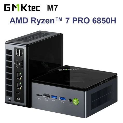 Gmktec M7 Amd Ryzen 7 Pro 6850h Mini Pc Wifi6 Bt52 Windows 11 Ddr5