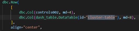 How Can I Output A Table That I See In The Terminal Dash Python