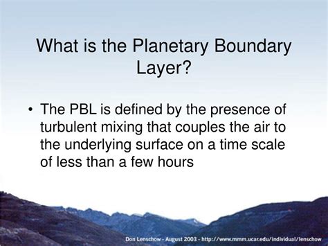 ppt observations and models of boundary layer processes over complex