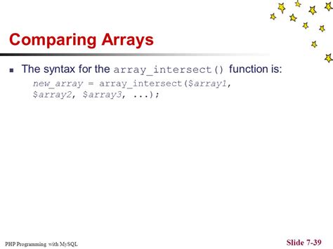 Php Programming With Mysql Slide 7 1 Chapter 7 Manipulating Arrays