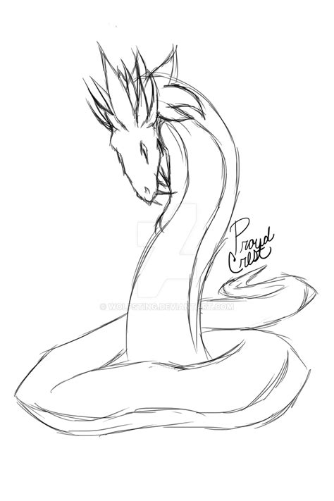 Basilisk Sketch By Wolfsting On Deviantart