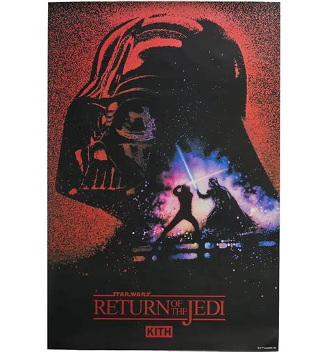 Kith X Star Wars Darth Vader Poster Multicolor Ss23 Us