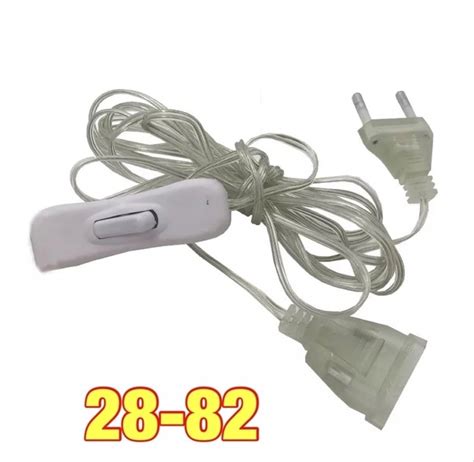 Удлинительный кабель питания 3 м 5 м ЕС США Usb и переключатель ВКЛ ВЫКЛ Удлинительный провод