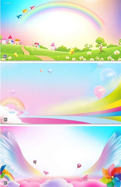 幼儿园毕业背景图散学典礼免抠元素原创展板 花瓣网