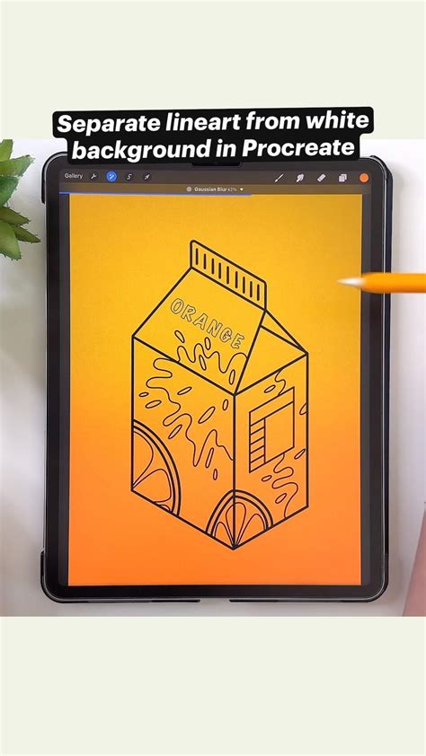 Separate Lineart From White Background In Procreate Artofit