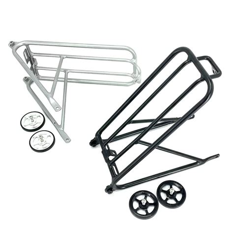브롬톤이지휠 호환 브롬톤 접이식 자전거 스탠다드 랙 알루미늄 합금 탑박스 캐리어 화물 랙 이지휠 티몬