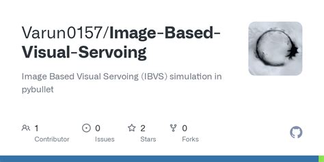 image based visual servoing readme md at main · varun0157 image based
