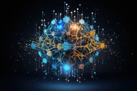 Sparks Of Synapses Artificial Intelligence Brain Synaptic Activity