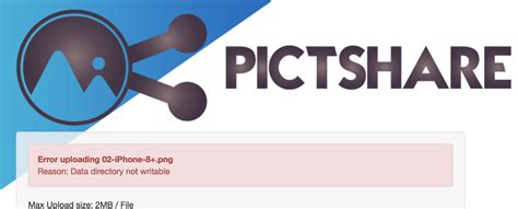 V2 Data Directory Not Writable · Issue 77 · Hascheksolutionspictshare · Github
