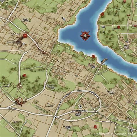 3d Dnd Map With Grid Stable Diffusion Online