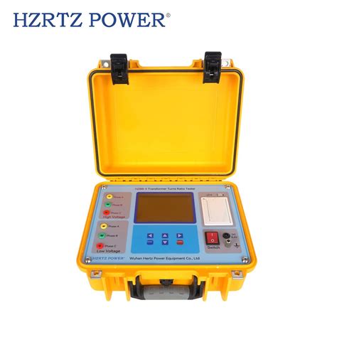 Portable Six Phase Power Transformer Ttr Tester Turns Ratio Test Meter Manufacturer Ttr Test