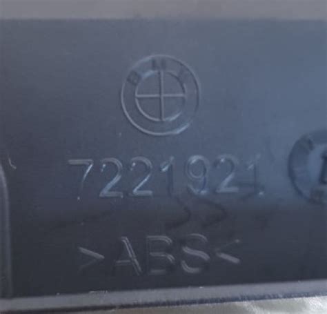 BMW F20 F21 F22 F30 F31VIN Chassis Number Plate Holder Bracket 7221921