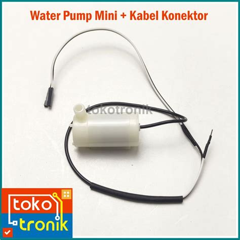 Jual Water Pump Mini Untuk Starter Smart Garden Penyiram Tanaman Otomatis Shopee Indonesia