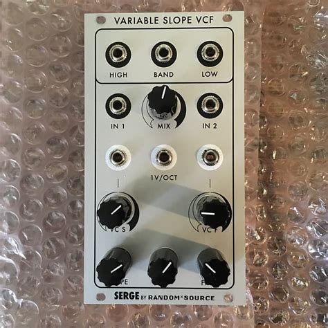 Random Source Serge Variable Slope Filter VCFS Reverb