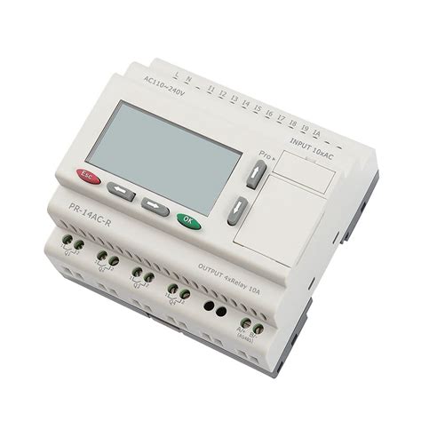 Pr 14ac R Cpu Units Expandable And With Keypad Lcd Chyesic