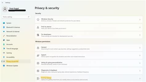 Enable Or Disable Activity History In Windows 11