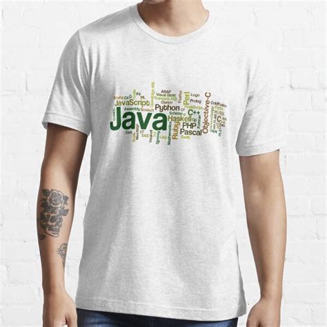 Programming Languages Cloud Java T Shirt For Sale By Yourgeekside Redbubble Programming