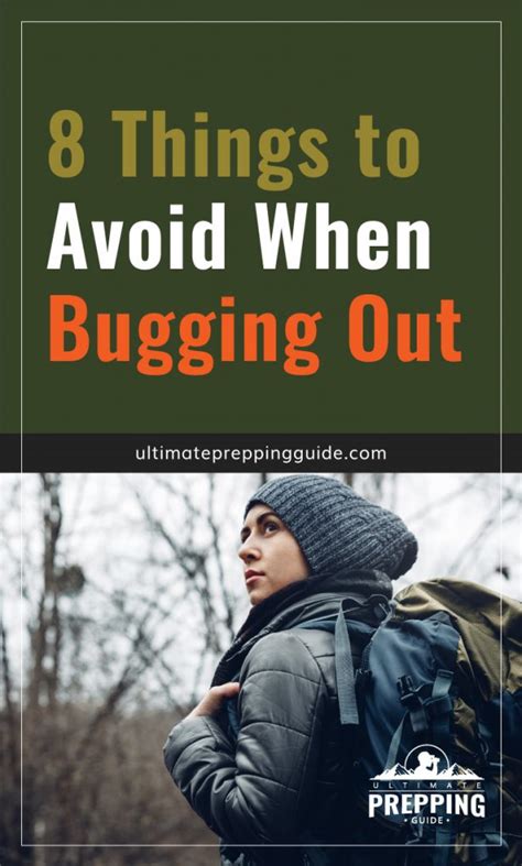 8 Things To Avoid When Bugging Out