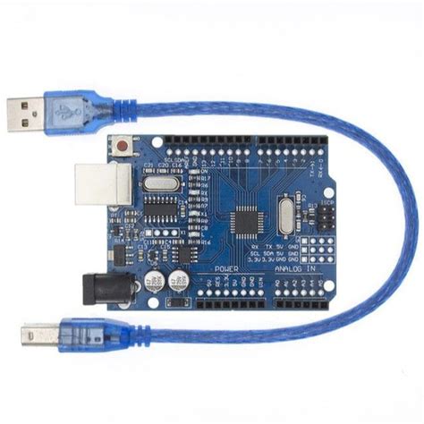 Контроллер Uno R3 Arduino совместимый купить с доставкой по