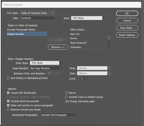 Newbie Toc Duplicating And Html Errors Related Adobe Community