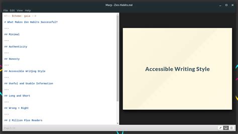 4 markdown powered slide generators