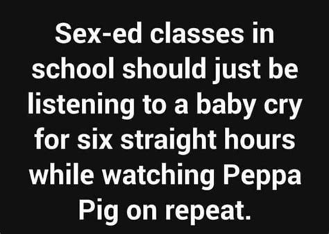 Sex Ed Classes