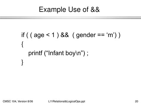 Ppt Relational And Logical Operators Powerpoint Presentation Free