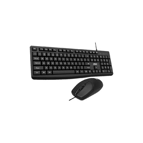 AOC KM151 Wired Keyboard And Mouse Set Dara Gadgets