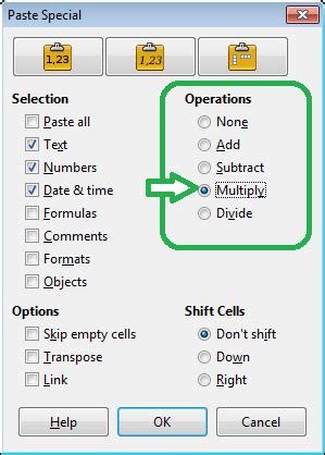 Libreoffice Calc Multiple The Numbers Of A Specific Column With A Number In Libre Office