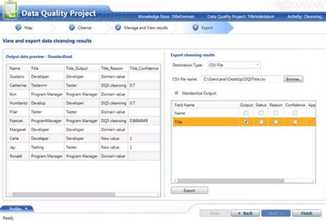 Create Knowledge Base With SQL Server Data Quality Services Part