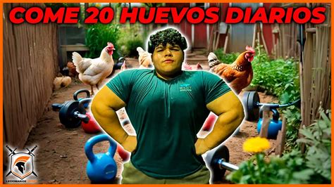 Culturista De 13 AÑos Que Come 20 Huevos Diarios Cuadrado Big Youtube