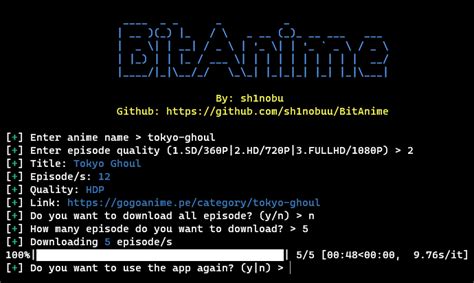 GitHub Sh Nobuu BitAnime A Python Script That Allows You To Download All Of An Anime S