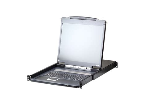 16 Port IP KVM LCD Console With 17 LCD Aten CL5716iM KVM Switch Versand