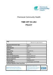 Sample Time Off In Lieu Policy And Procedure Supporting