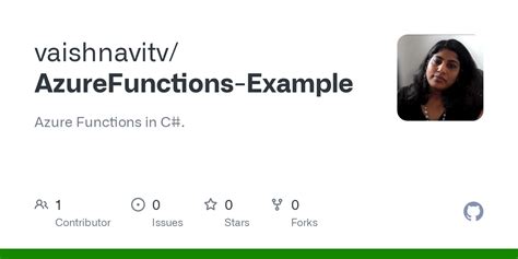 GitHub Vaishnavitv AzureFunctions Example Azure Functions In C
